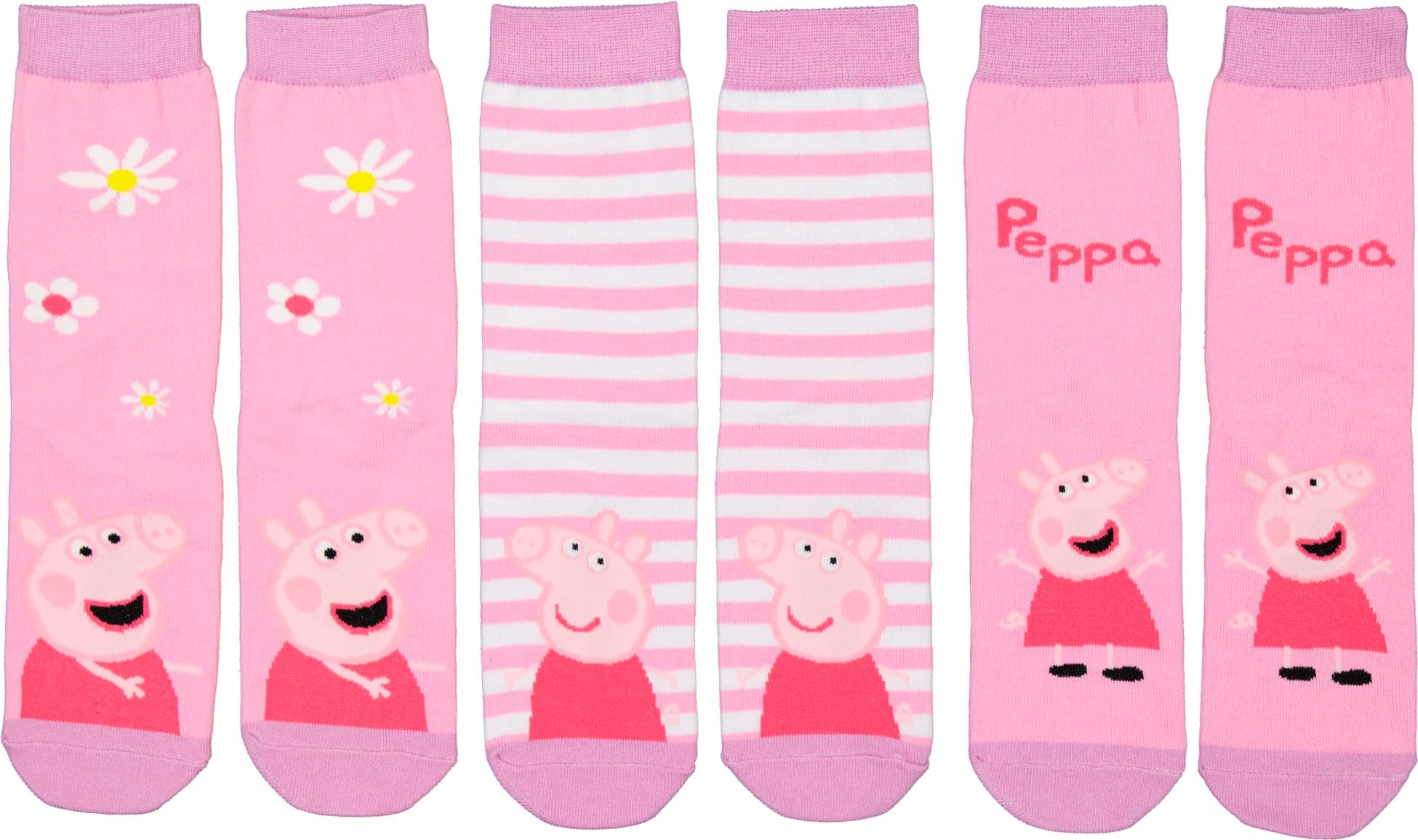 HASBRO PEPPA PIG 3P SOCKS JR | Stadium Outlet